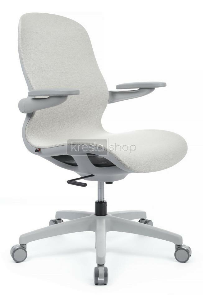 Кресло для персонала Riva Design Миллер / Miller YX-300 серая ткань