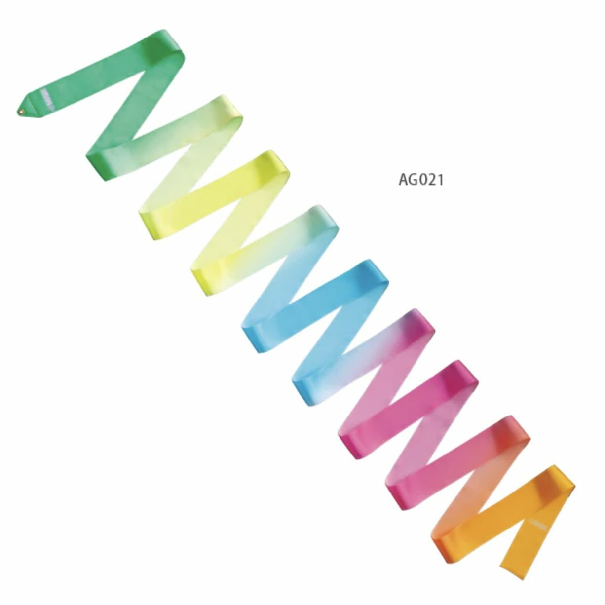 SASAKI Лента МJ-715AG 6м 021(Зеленый-Желтый-Голубой-Розовый-Оранжевый) FIG