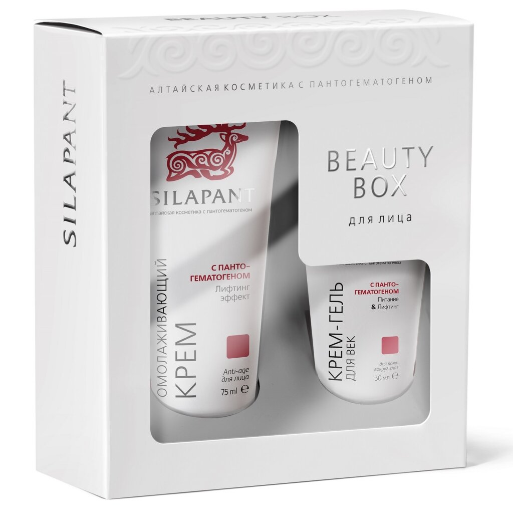SILAPANT Набор для лица Beauty Box (крем для лица 75 мл + крем для век 30 мл)