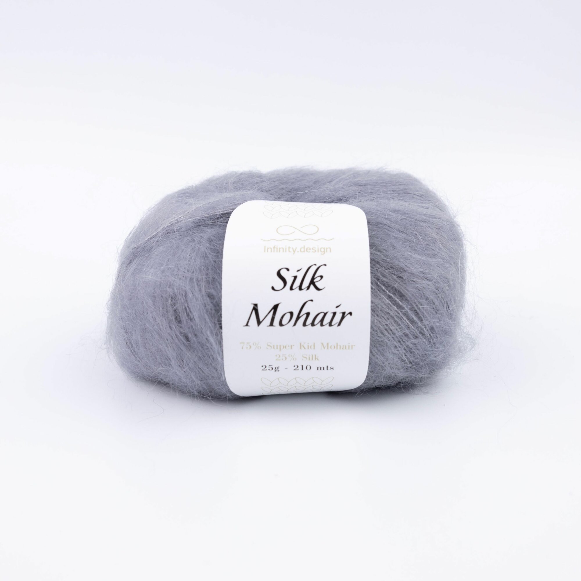 Пряжа INFINITY Silk Mohair 1032 (1 моток), 75% супер кид мохер, 25% шелк, 25г, 210м