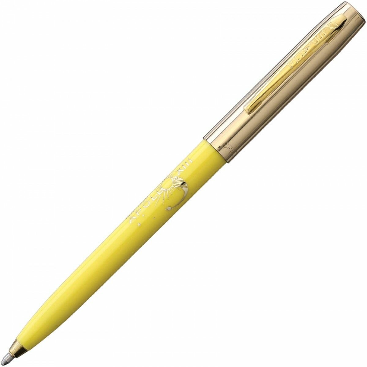 Космическая шариковая ручка Fisher Space Pen Cap-O-Matic (Apollo 13 Gold/Yellow)