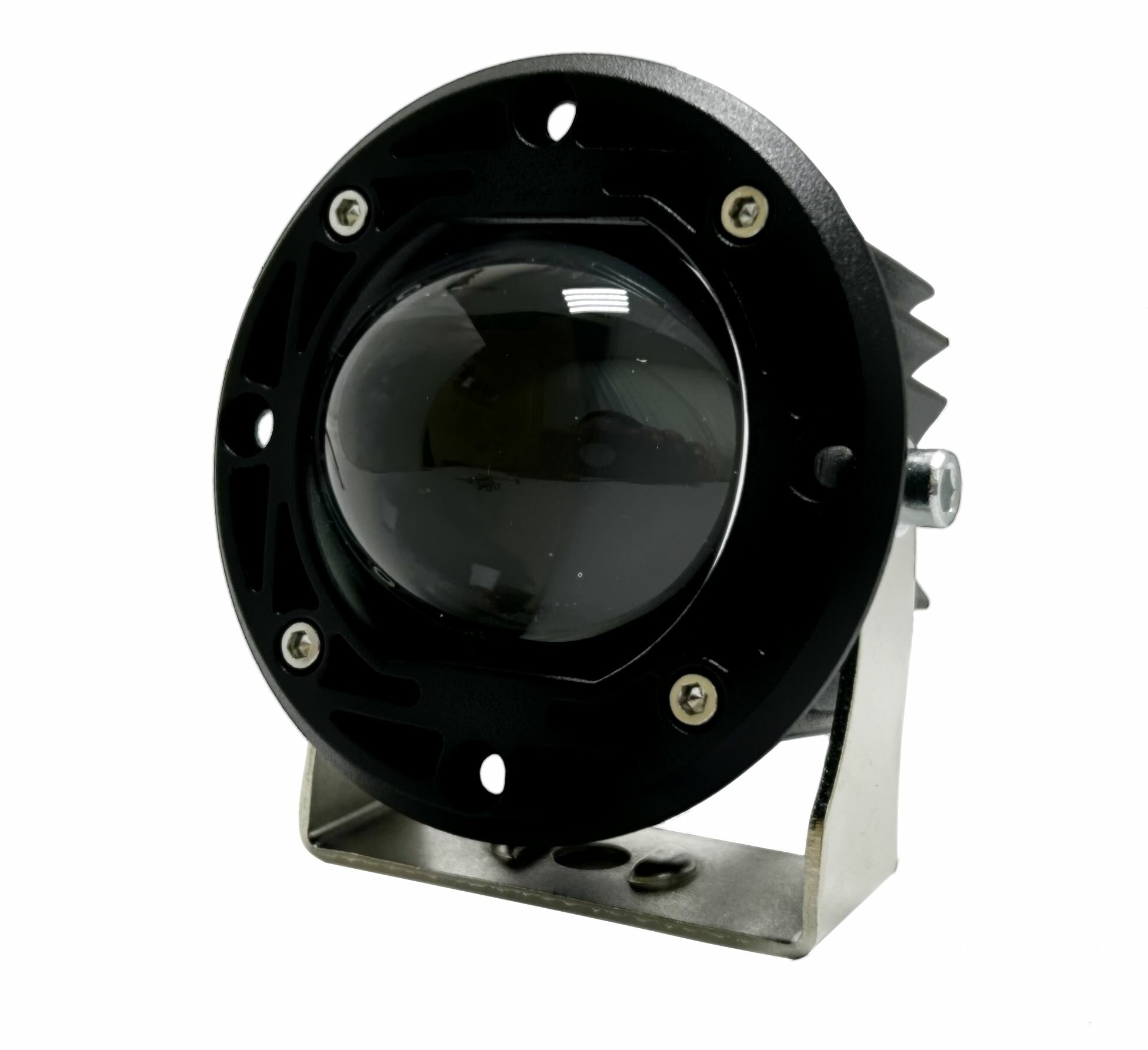 Противотуманная фара круглая светодиодная Samrai, белый/желтый свет, 30Вт