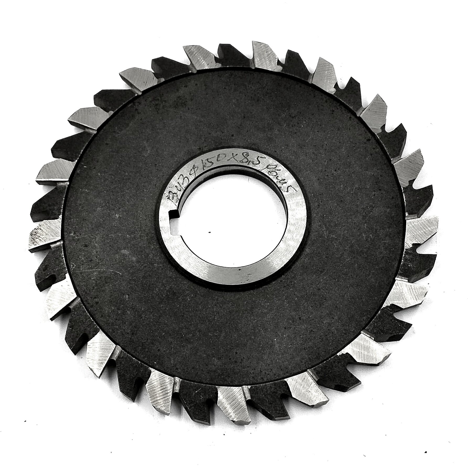 Фреза дисковая трёхсторонняя с разнонаправленными зубьями d150х8,5х40 Р6М5