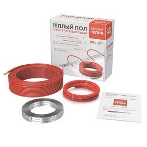 Теплый пол кабельный Квадрат тепла КС-1200-65 6-8 кв. м 1200 Вт 65 м