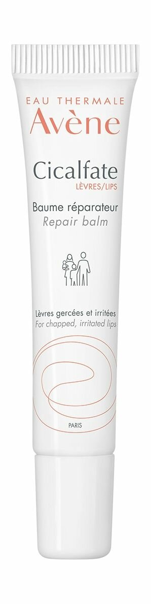 AVENE Cicalfate Бальзам для губ, 10 мл