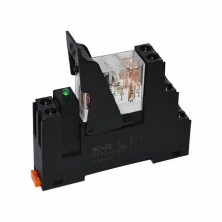 Реле напряжения промежуточное на DIN-рейку 12V DC в сборе умный дом