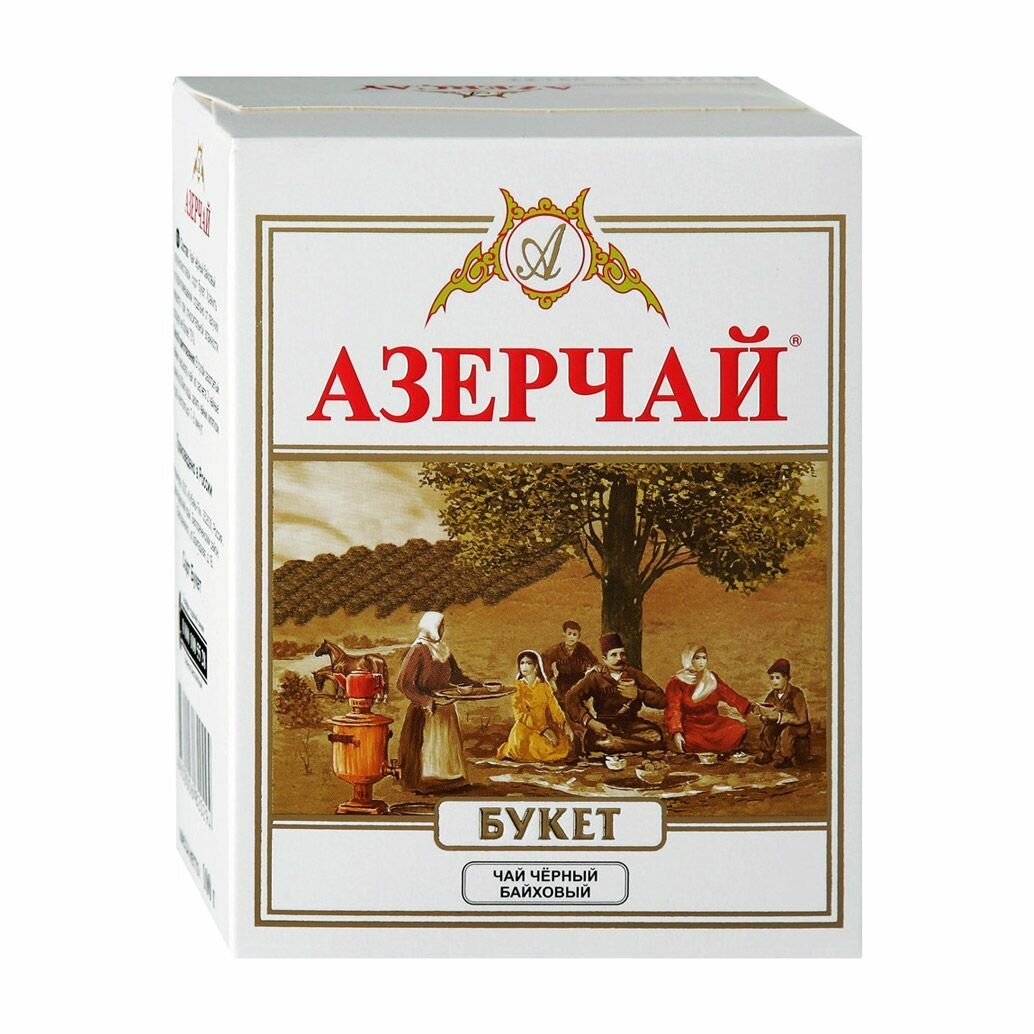 Азерчай Чай черный Букет, листовой, 100 г