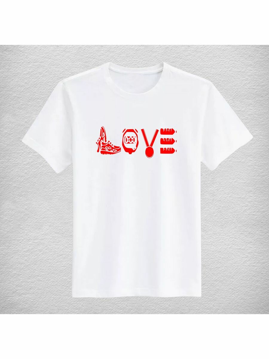 Футболка легкая атлетика бег