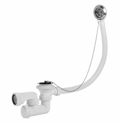 Сифон для ванны Equation с выпуском с ревизией