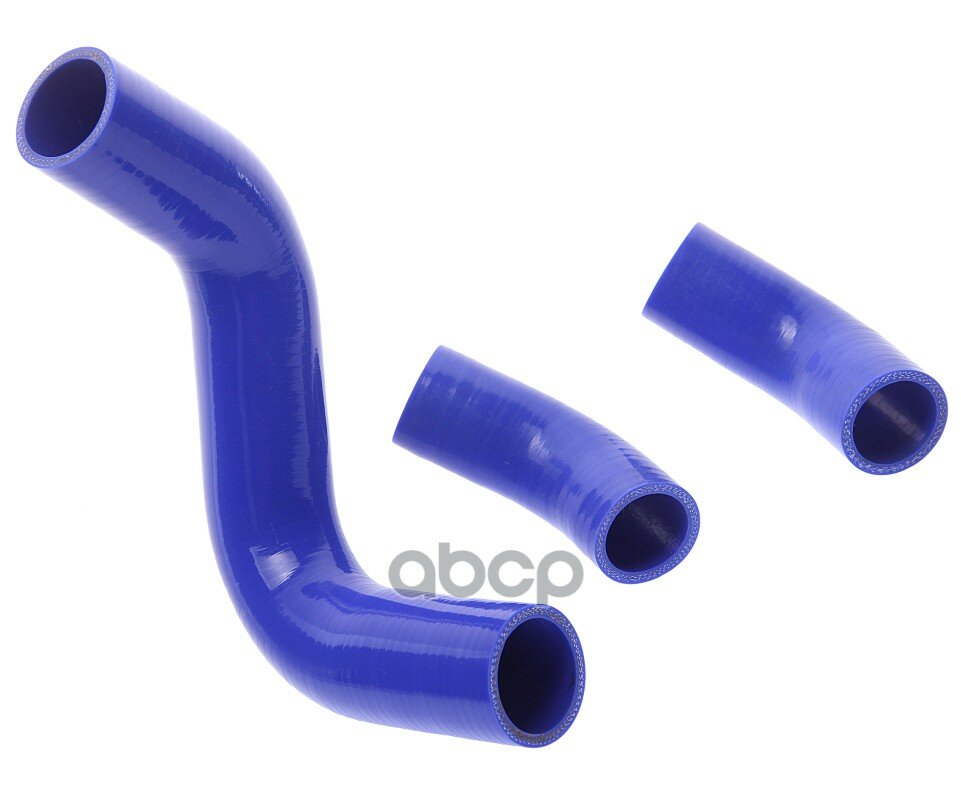 Патрубок ГАЗ-53,3307 радиатора комплект 3шт. Н/О силикон MEGAPOWER MEGAPOWER Automotive арт. 13017058