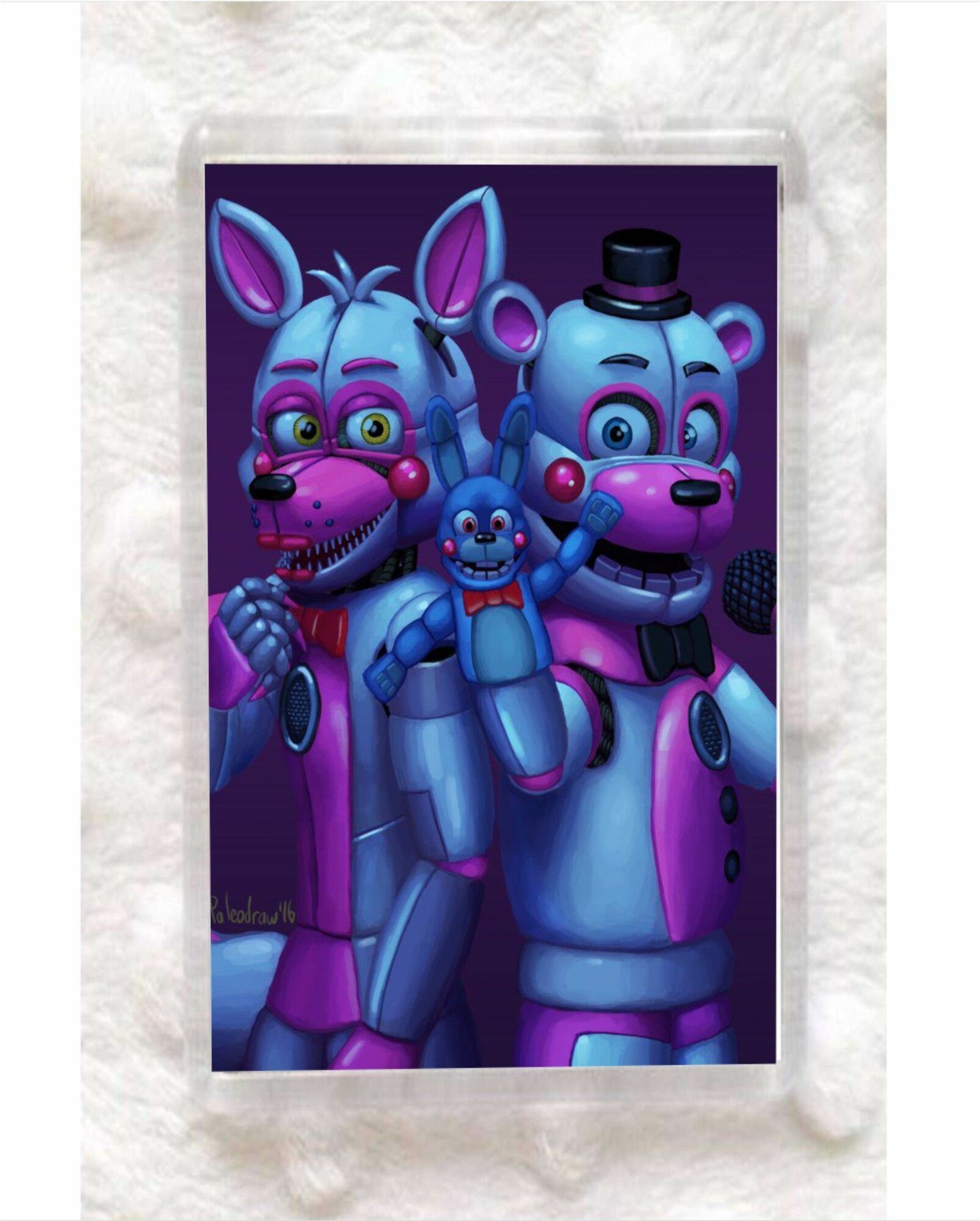 Магнит акриловый с принтом "5 ночей с Фредди"