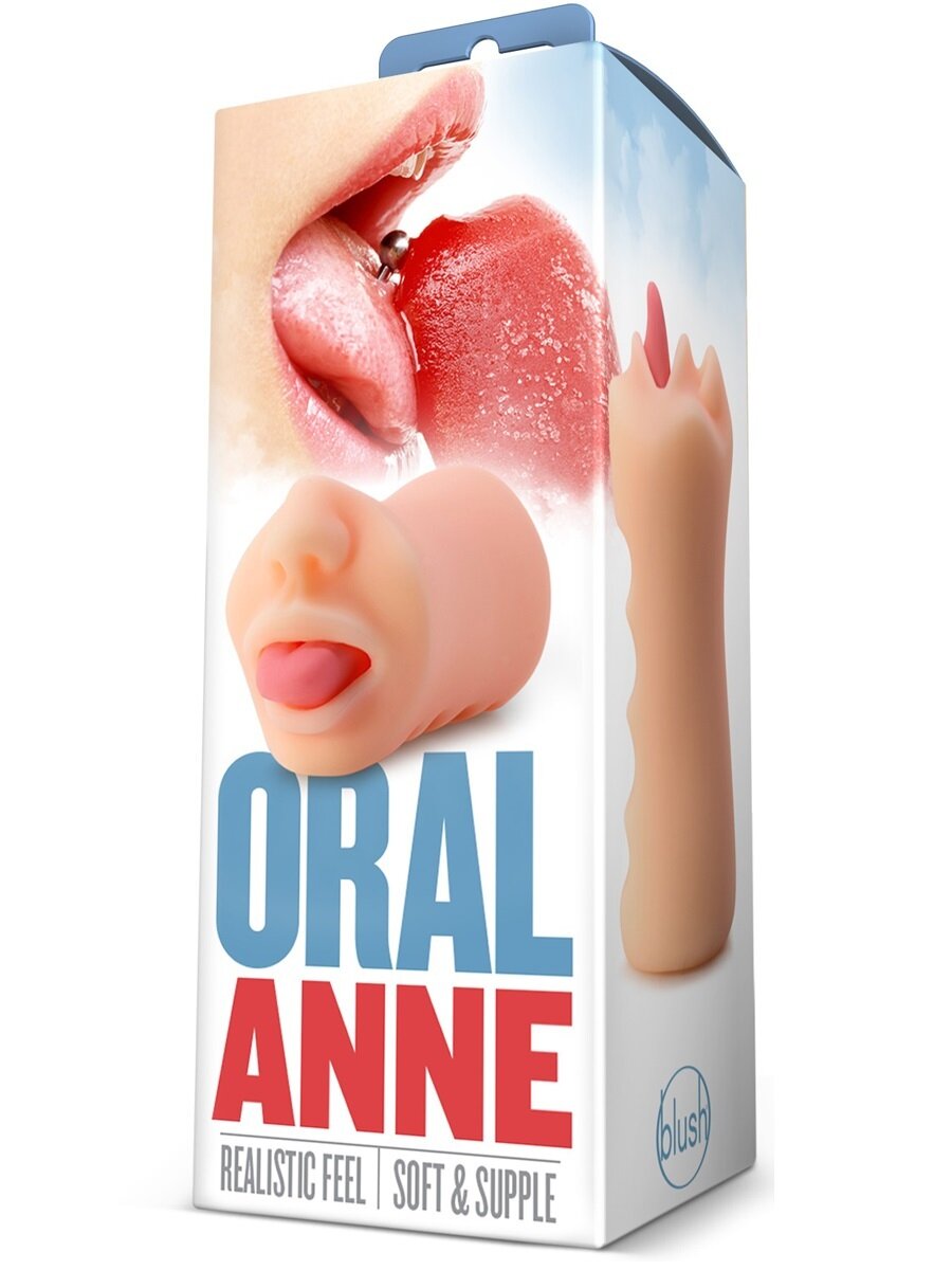 Мастурбатор для мужчин: женский ротик "X5 MEN ORAL ANNE" 5см