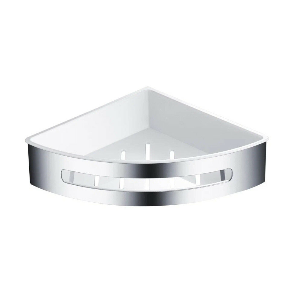 Полка для душевой кабины SCHEIN угловая хром (9326CH)