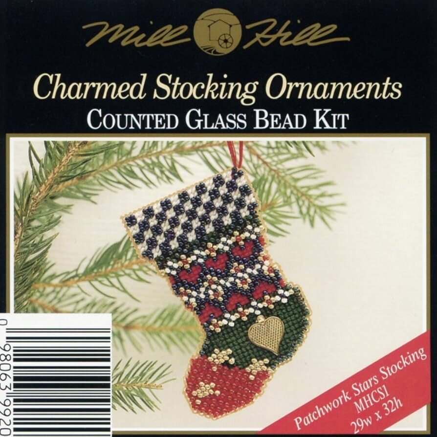 Набор для вышивания "Patchwork Stars Stocking"