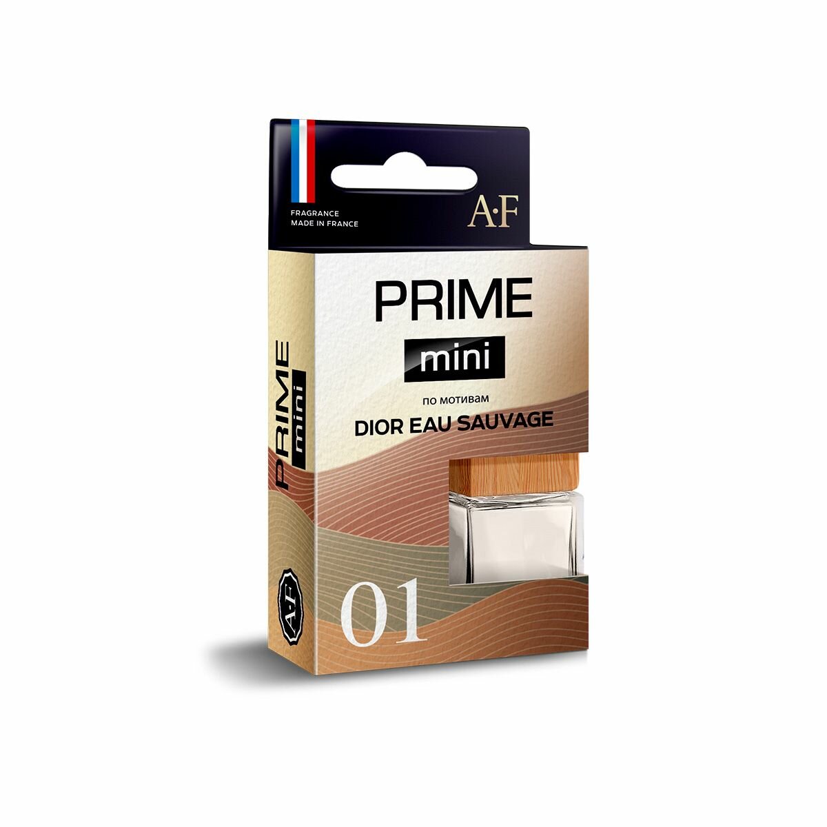 Ароматизатор подвесной PRIME mini № 1 (бергамот, кедр, кипарис) 6 мл