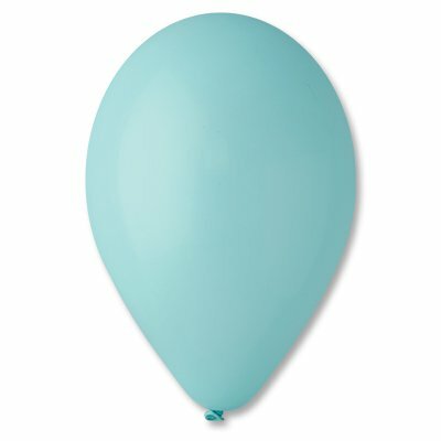 Шар латексный ненадутый И 12"/50 Пастель Aquamarine 30 см (100 в уп)