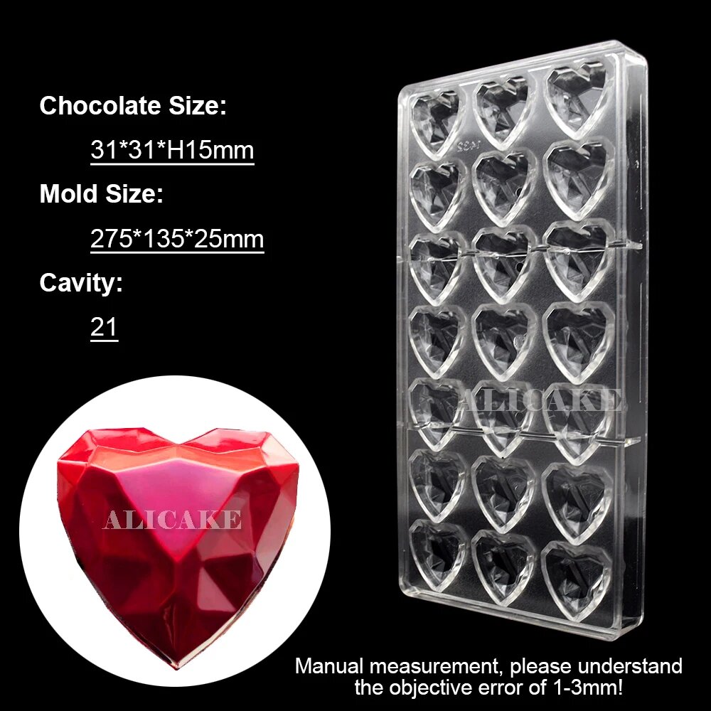 Поликарбонатные формы для шоколада ALICAKE Hot-Sale-1432