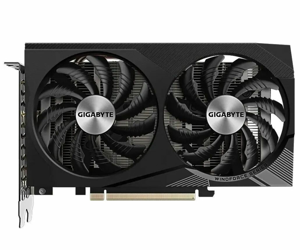 Видеокарта GIGABYTE GV-N3050WF2OCV2-8GD (GV-N3050WF2OCV2-8GD) - PCI Express 4.0, 8 ГБ, GDDR6, 128 бит, PCI-E, GPU 1792 МГц