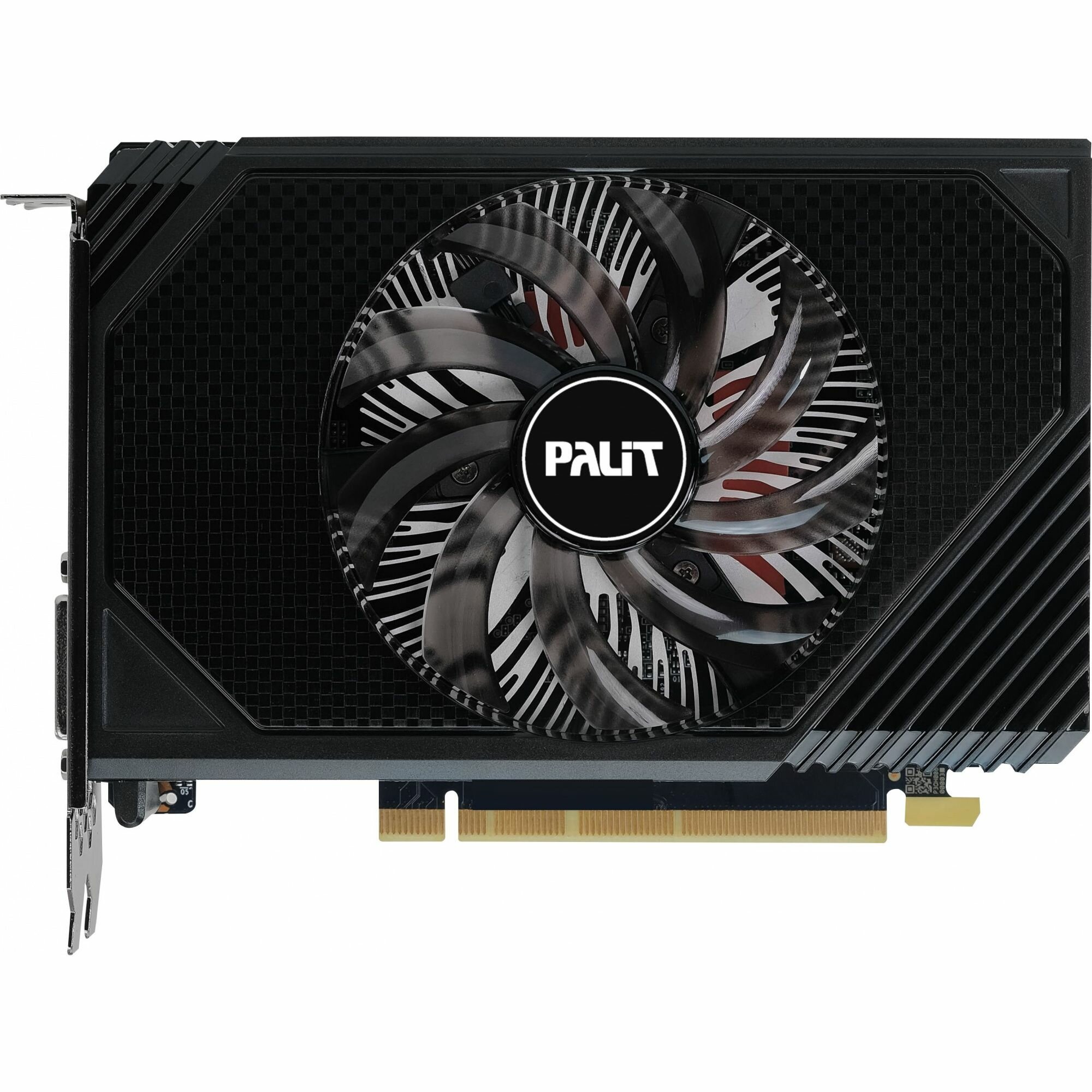 Видеокарта Palit PCI-E 4.0 RTX3050 STORMX NV RTX3050 6Gb 96bit GDDR6 1042/14000 DVIx1/HDMIx1/DPx1/HD