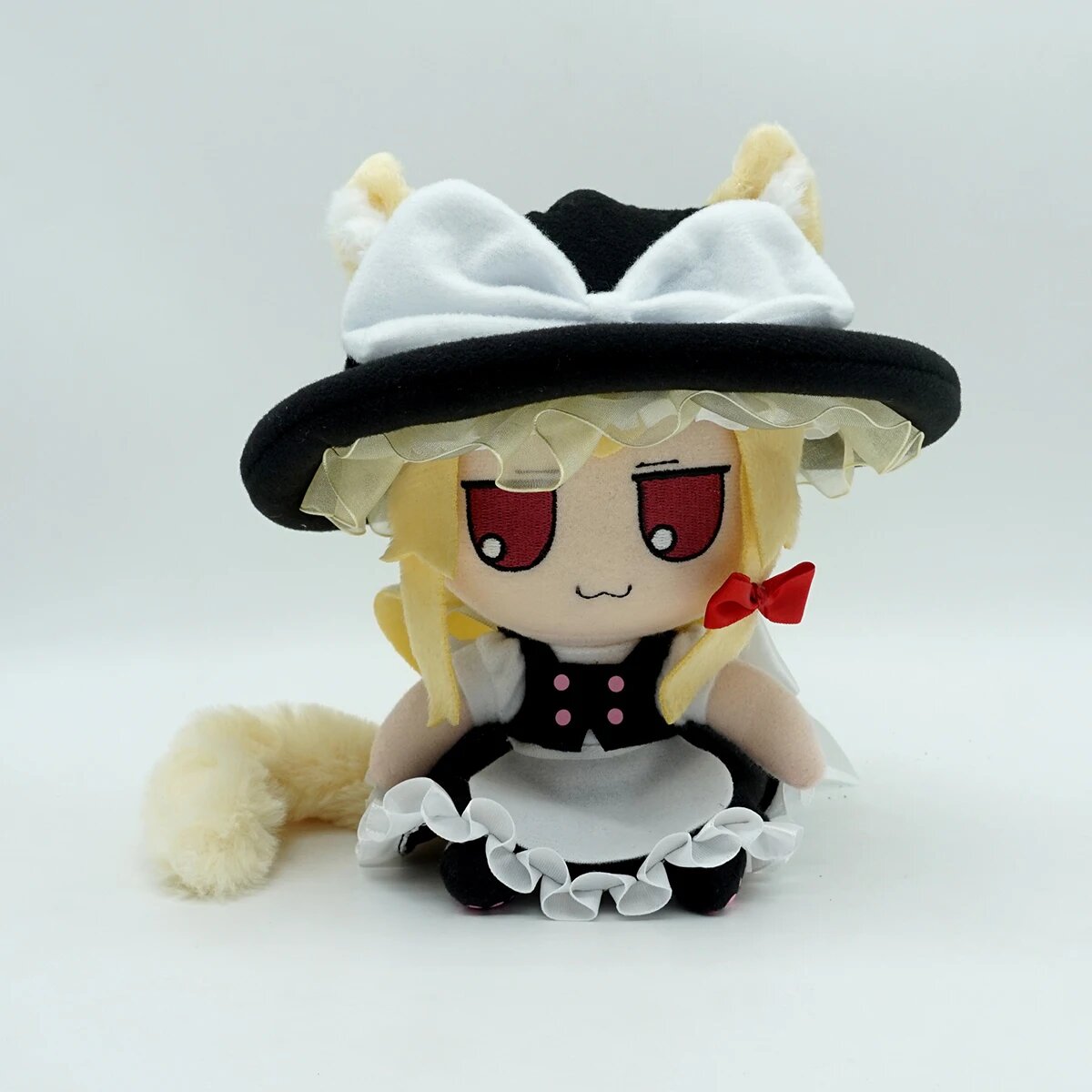 Игрушка Plush Fumo Touhou Project Мариса (Белый, Круглые зрачки)