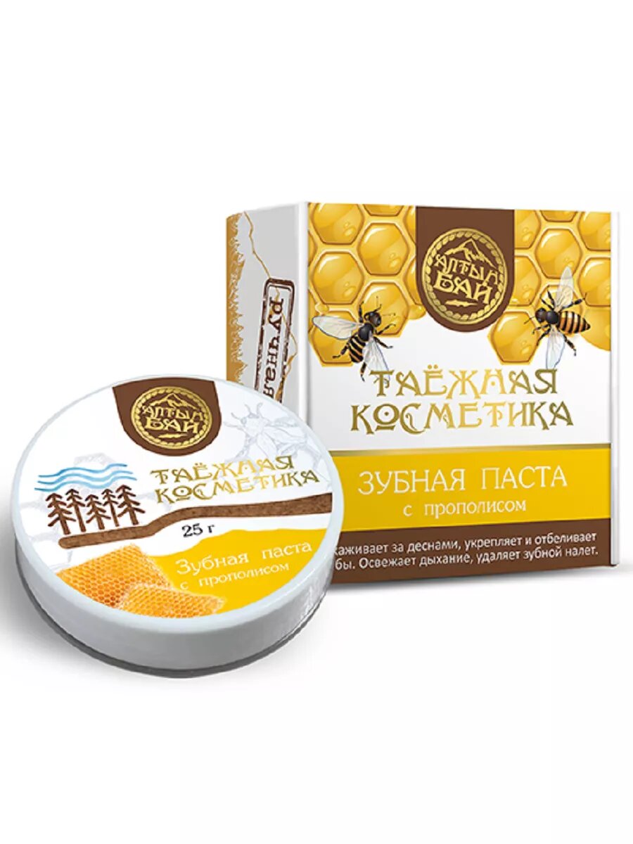 Зубная паста "С прополисом", 25 г