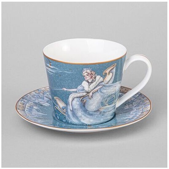 Чайная пара Lefard "снежная королева" 300 мл. 590-625