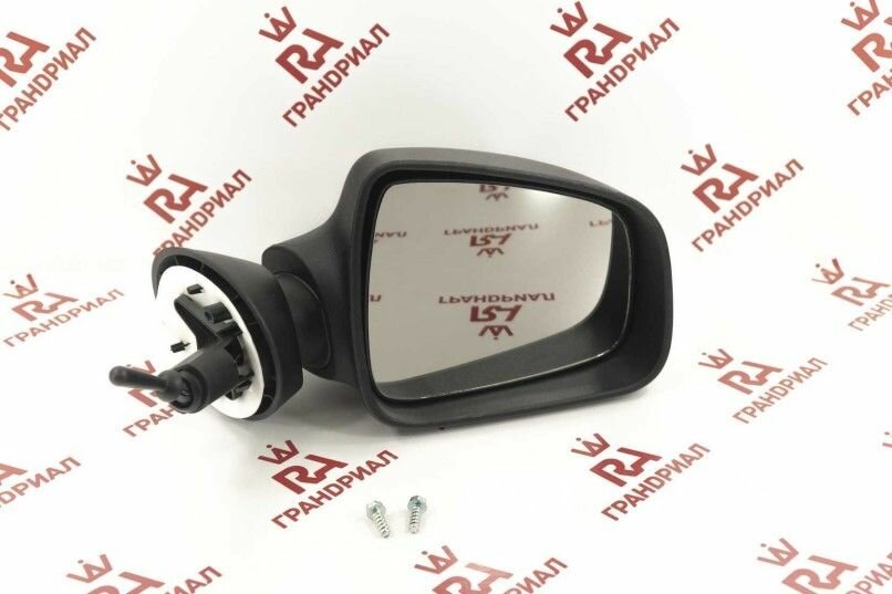 Зеркало боковое правое Renault Logan Lada Largus антиблик (троссовое)