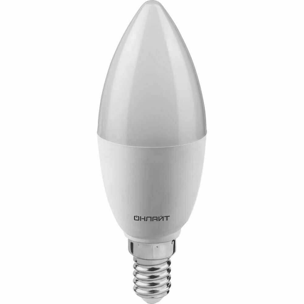 Лампа онлайт OLL-C37-12-230-4K-E14-FR 90055, светодиодная, 12 Вт, 4000К