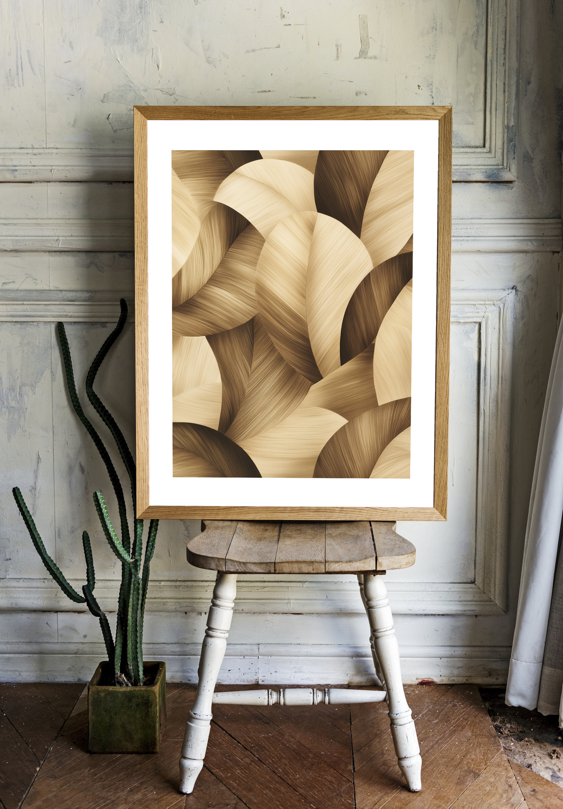 Постер "Золотые переливы" 60x90 см в подарочном тубусе