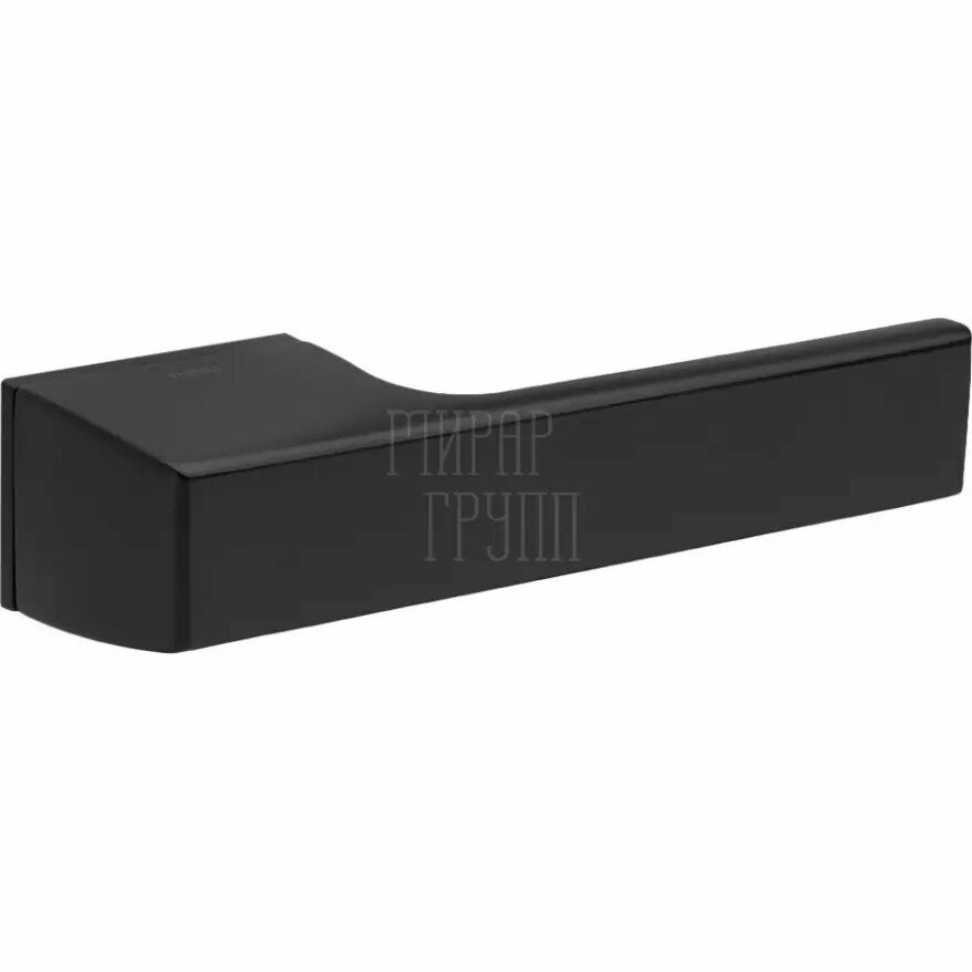 Дверная ручка Tupai "Melody" 3099 5RE (на тонком основании 5 мм) черный