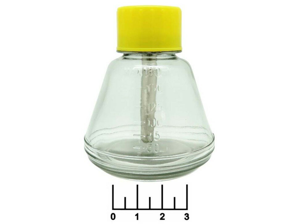 Диспенсер для жидкости 180мл с дозатором стекло