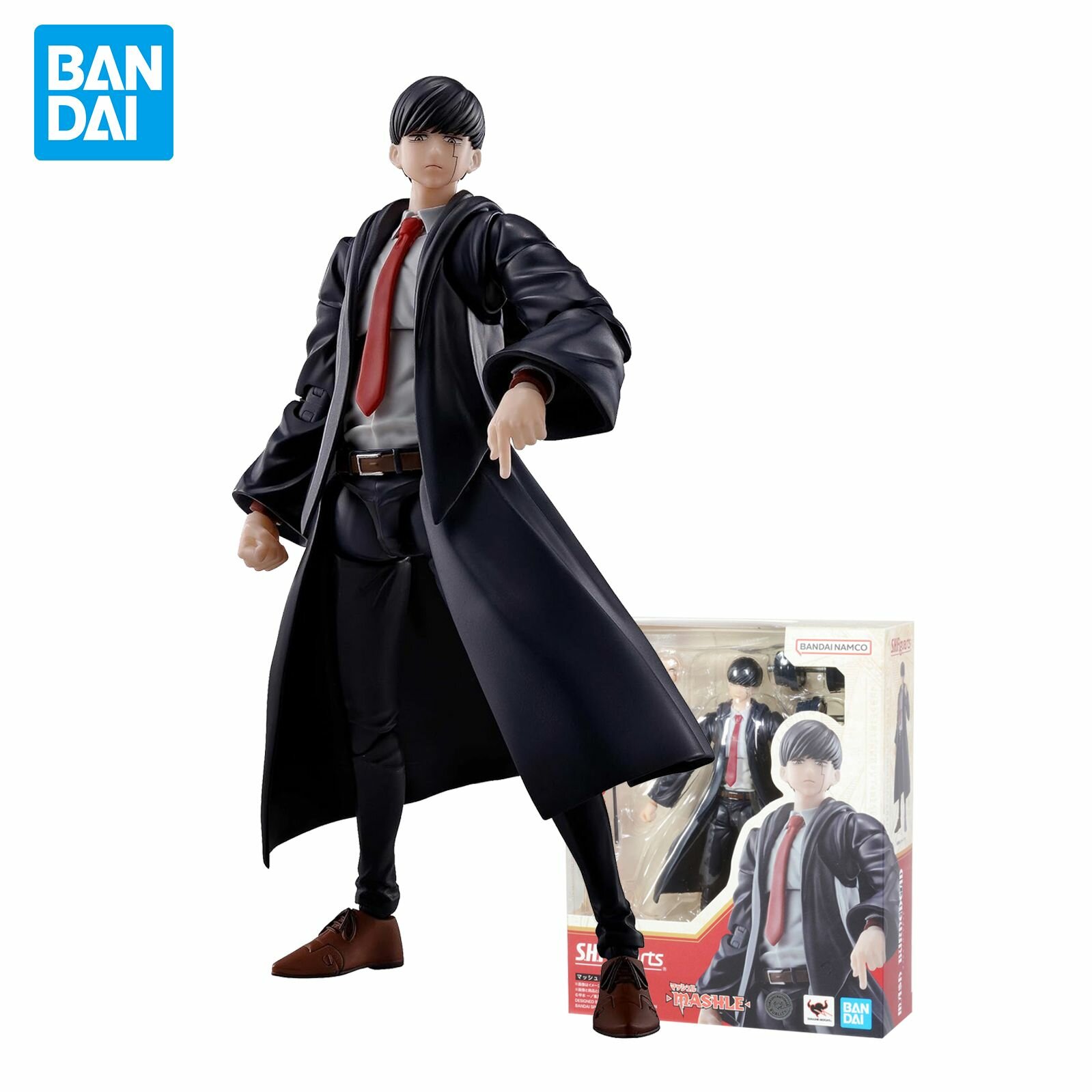 Аниме Фигурка BANDAI S.H.Figuarts -MASHLE: Магия и мускулы/ Мэш Бёрндэд,155mm