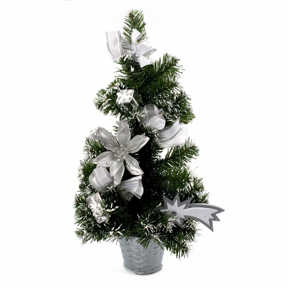 Декор настенный Елка Casaentera CE02-718260 серебро 270х150х500h