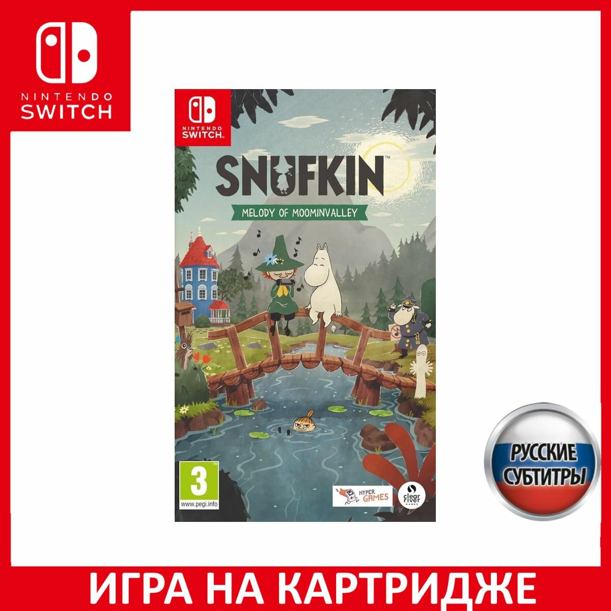 Игра Snufkin Melody of Moominvalley Switch Русская Версия Картридж на Nintendo Switch