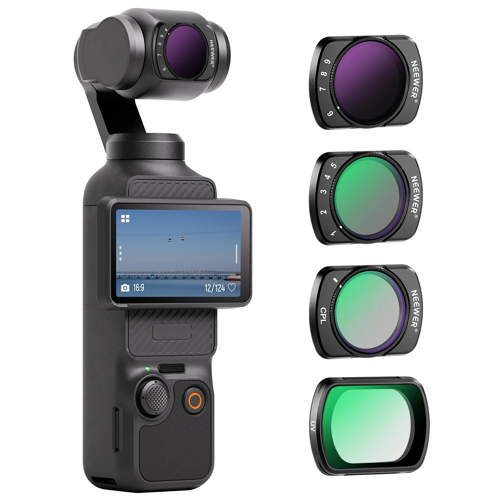 NEEWER ND фильтр Variable для DJI OSMO Pocket 3