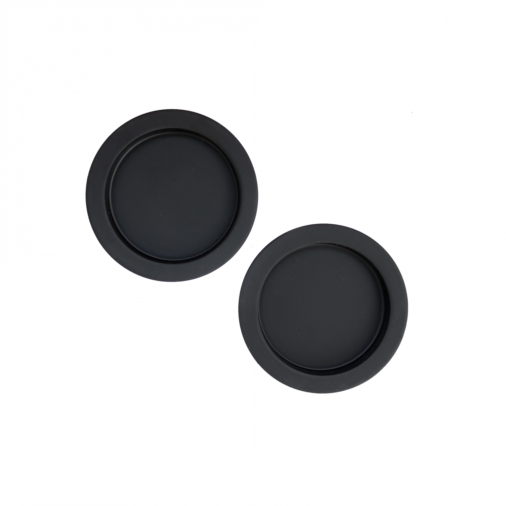 Ручки круглые для раздвижных дверей ренц, черный