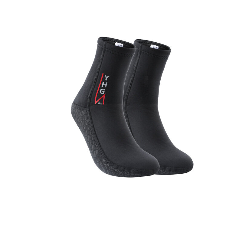 Носки пляжные YHG3011-B, 2XL, черные