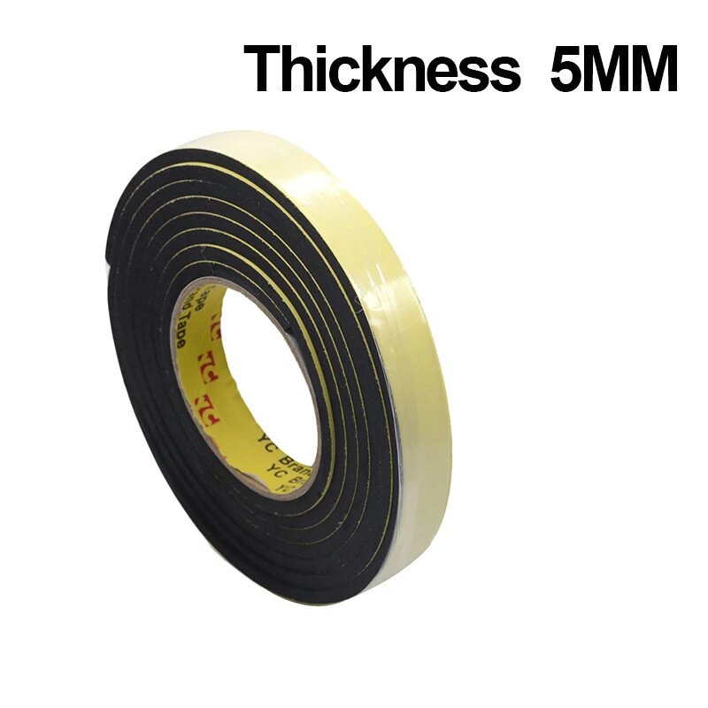 Клейкая лента из губчатой резины для окон и дверей 30 мм, Thick 5mm, 3M