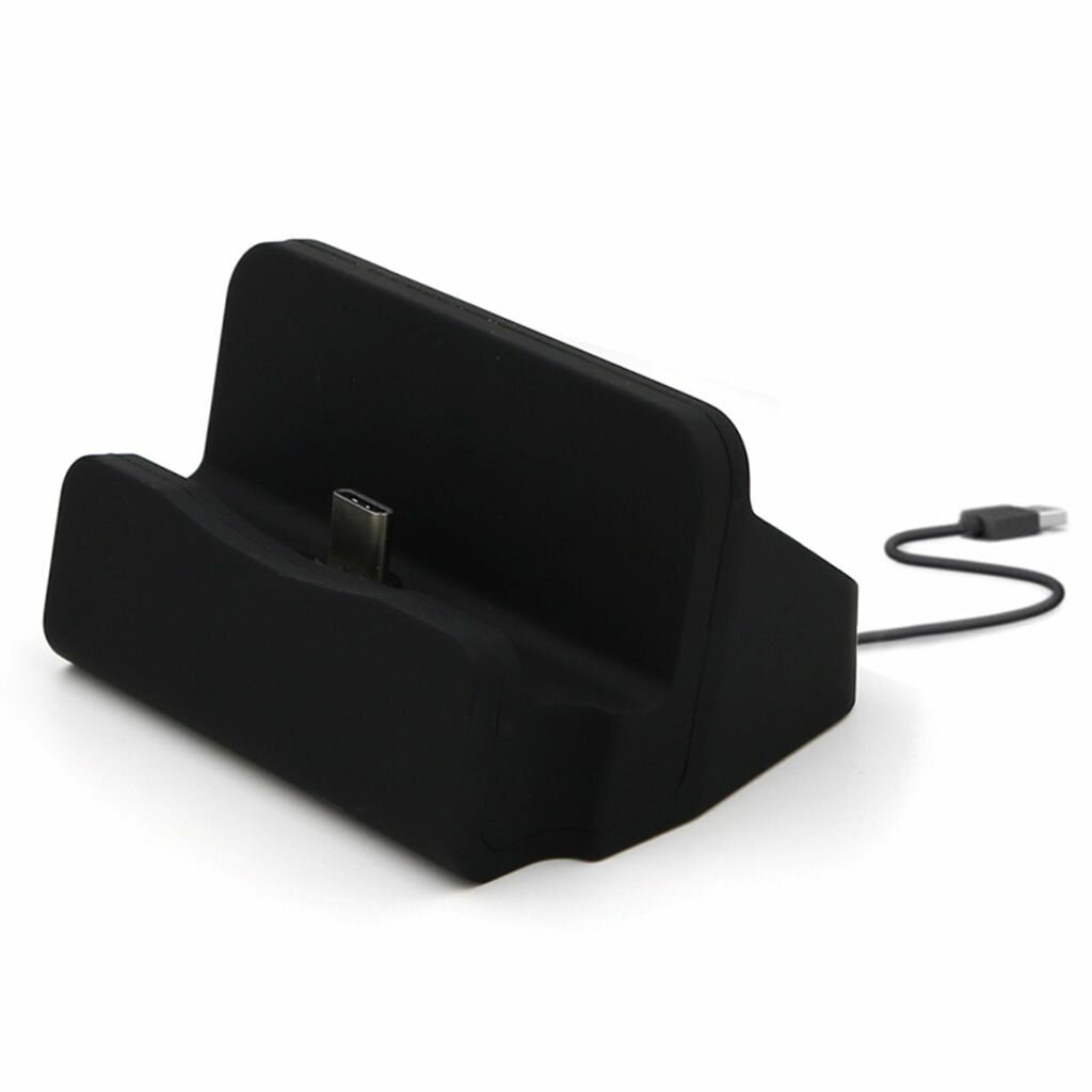 Док-станция Type-C с быстрой зарядкой, Черный