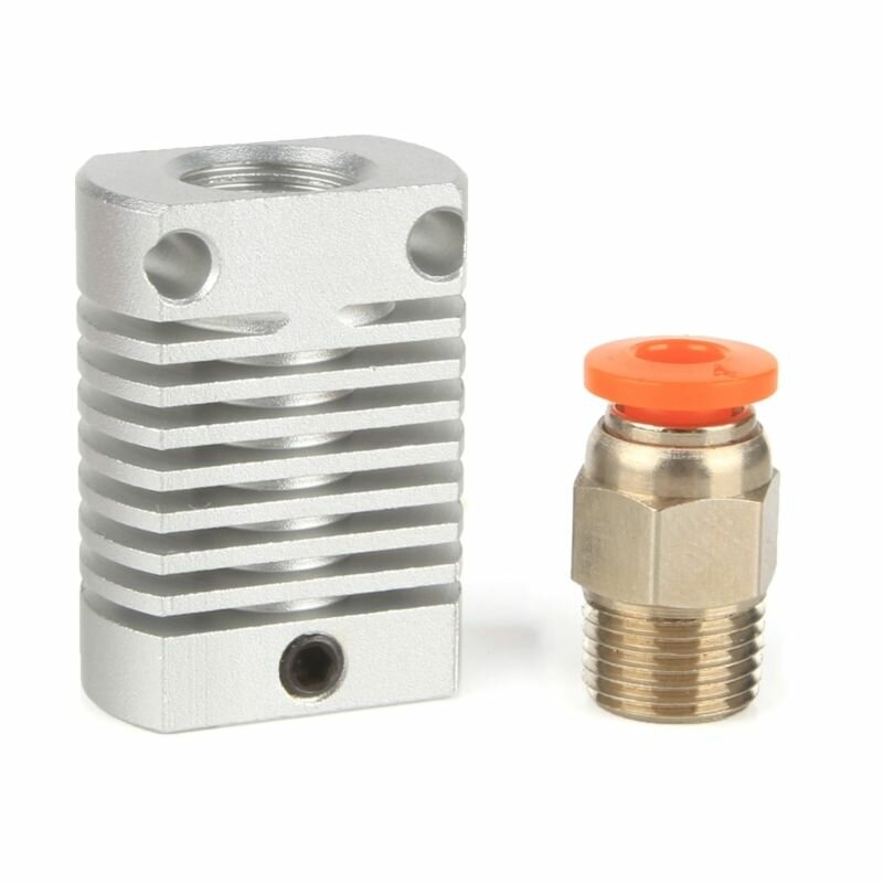 Детали 3D-принтера для Mk10 CR10 E3DV6, цельнометаллический радиатор, горячая головка Mk8/mk10, экструдер Hotend, 1,75 мм, 3 нить Ender3