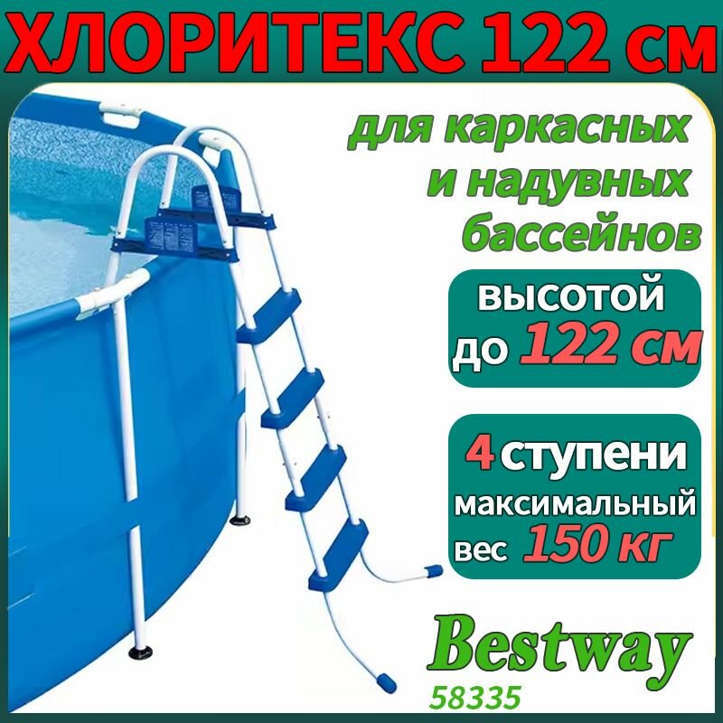 Лестницы для каркасных бассейнов