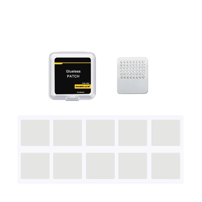 Набор инструментов для ремонта велосипедных шин, портативная безклеевая быстросохнущая резиновая внутренняя труба для ремонта фетальных Покрышек велосипеда, магнитный чип без клея