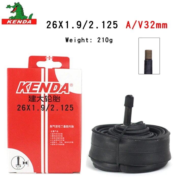 Трубка для велосипеда Kenda 26x1.9-2.125 AV32mm