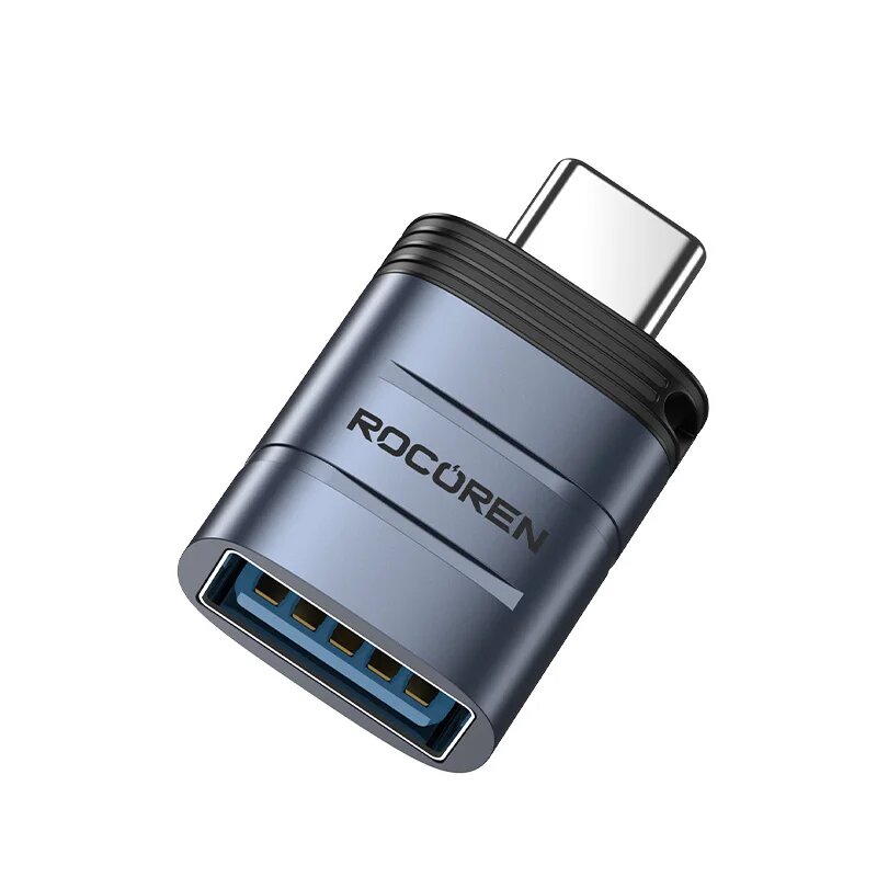 Rocoren Type C - USB 3.0 адаптер для ноутбука, Macbook, Samsung, Xiaomi