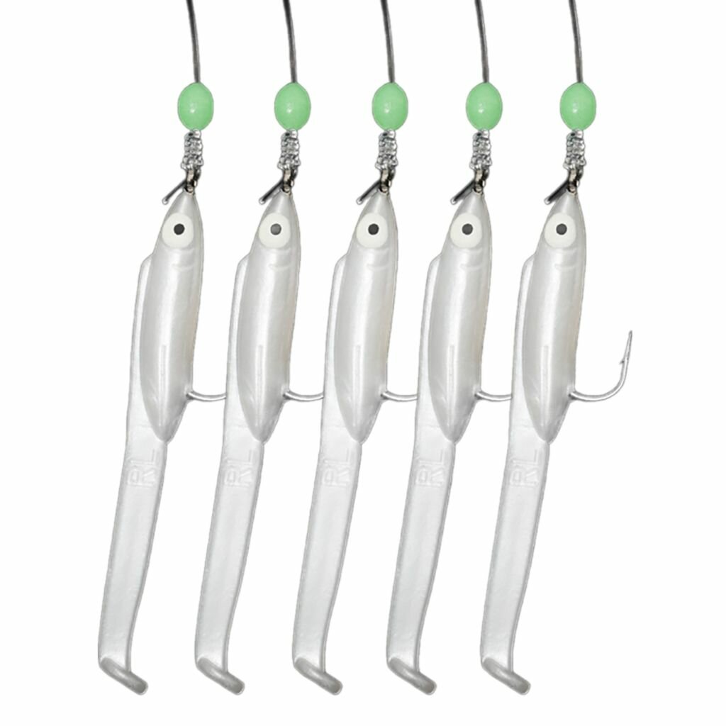 Светящиеся рыболовные снасти, приманки, светящиеся бусины из морской кожи рыб для пресной и соленой воды