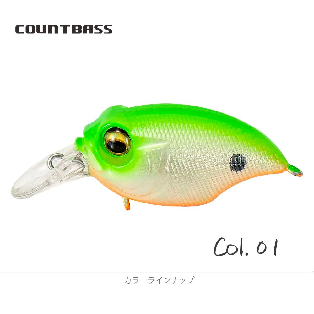 COUNTBASS 38 мм 43 мм 48 мм воблеры из жесткого пластика рыболовные воблеры форель окунь рыболовная приманка