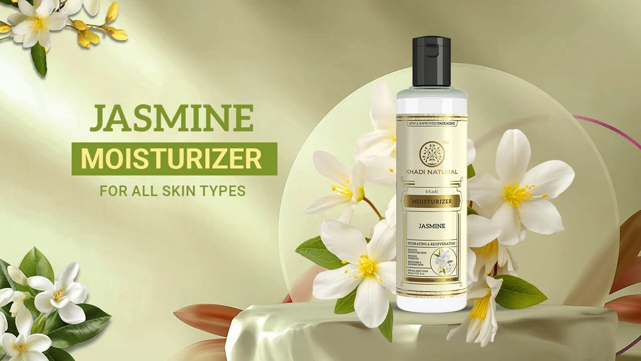 Крем Лосьон для тела Жасмин Кхади Натурал / Herbal Moisturizer Jasmine Khadi Natural , 210 мл.