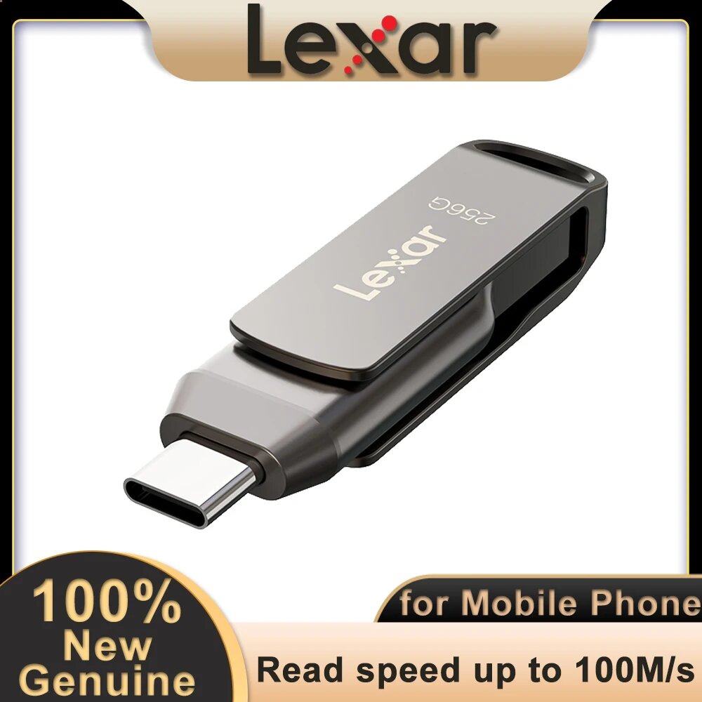 Lexar JumpDrive D400 256GB USB 3.1 флешка