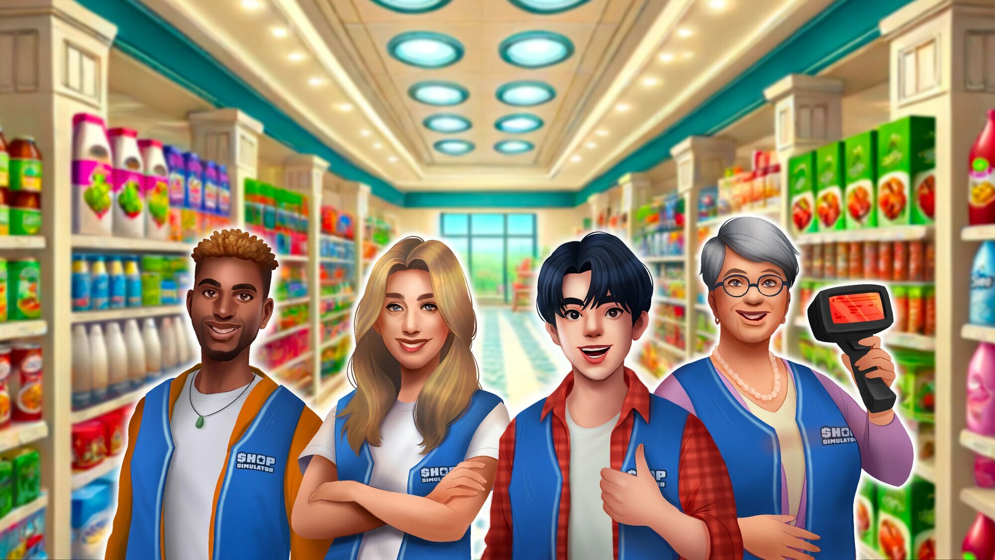 Игра Shop Simulator: Supermarket, цифровое издание PlayStation 4, регион Турция / код пополнения баланса