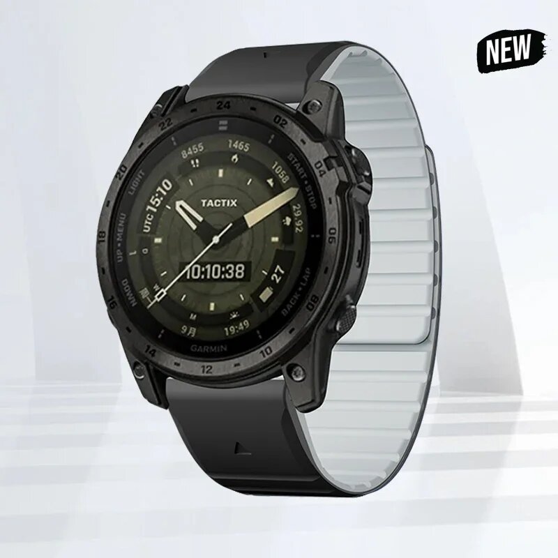 Garmin Tactix 7 BH, смарт-часы с силиконовым ремешком